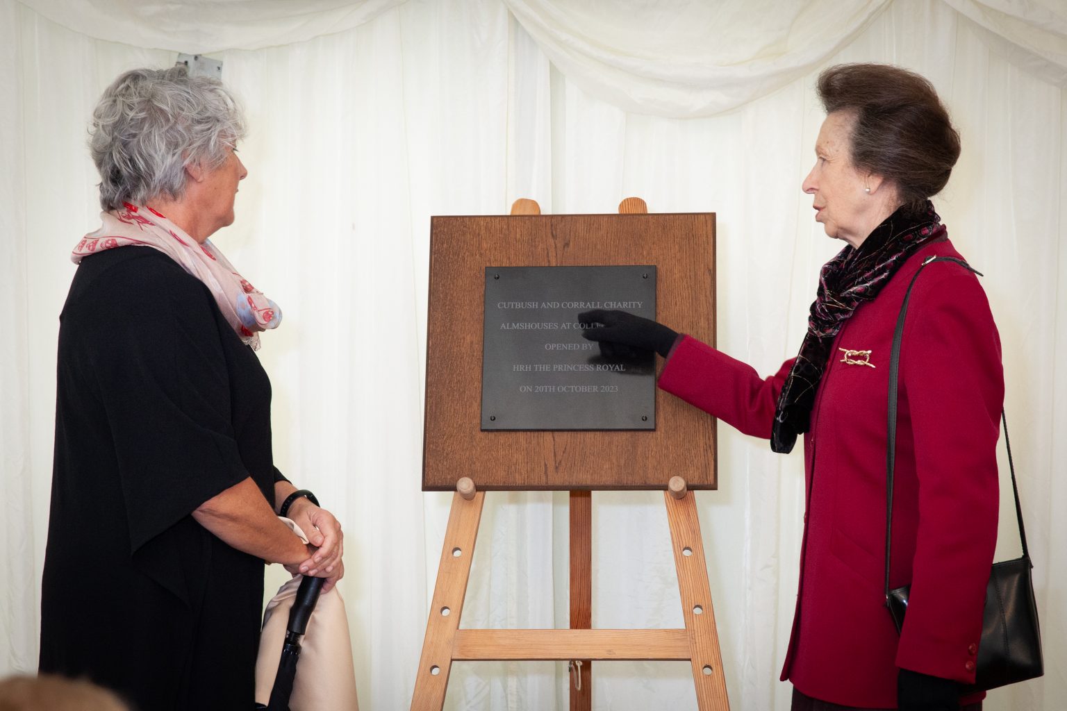 HRH The Princess Royal opens new homes at Cutbush and Corrall ...